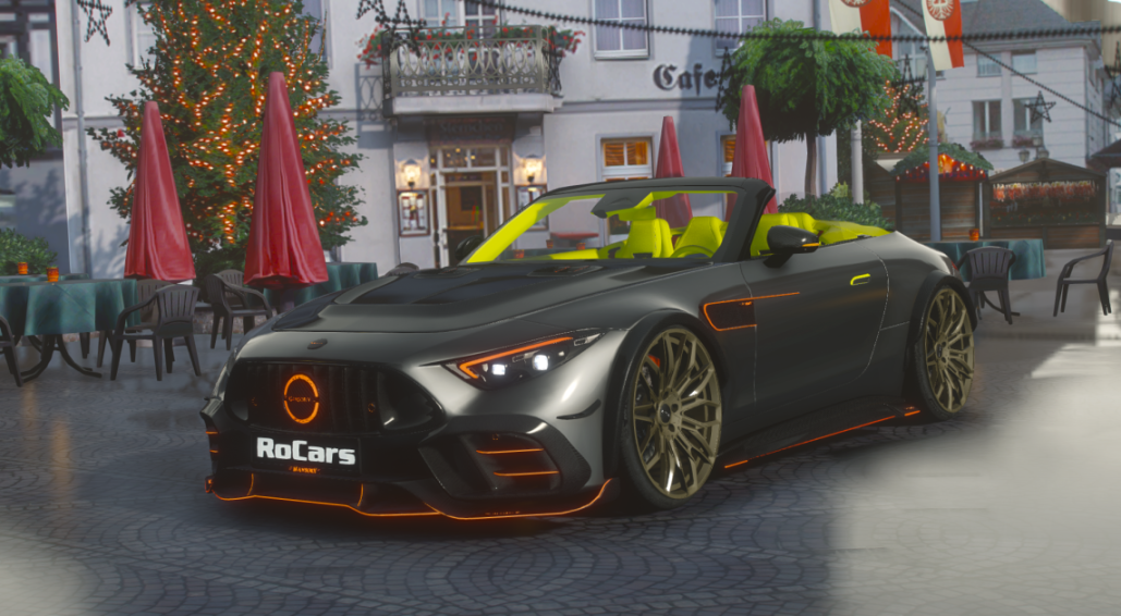 Mercedes SL63 Mansory | Roof Animation – FiveM Autos