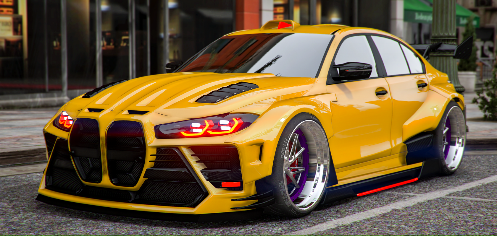 BMW M3 BXANE Widebody Custom – FiveM Autos