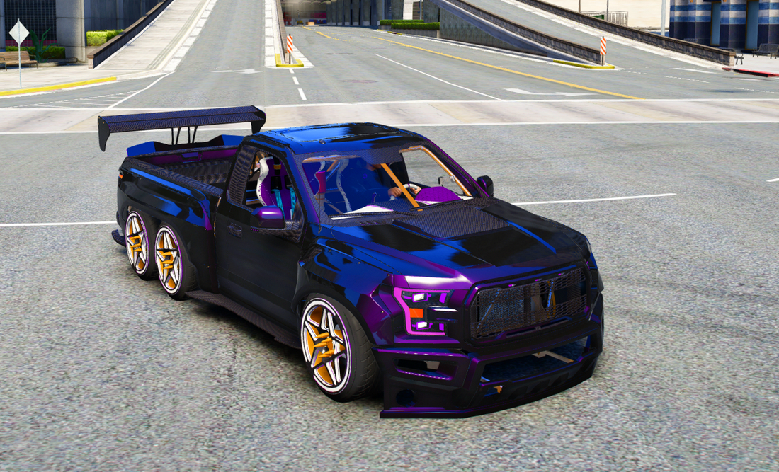 Ford Raptor 6x6 – FiveM Autos