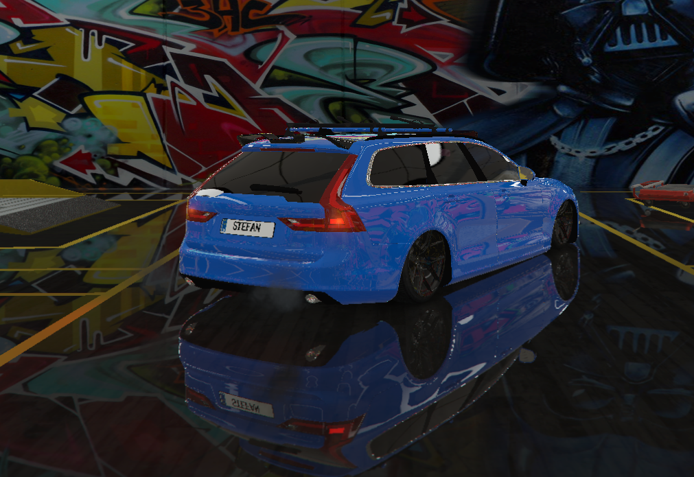 Volvo V90 Custom Gang Edition | TUNED AND 5 Seater – FiveM Autos