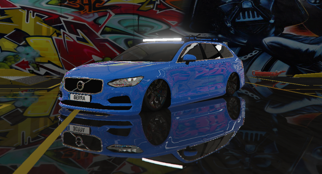 Volvo V90 Custom Gang Edition | TUNED AND 5 Seater – FiveM Autos