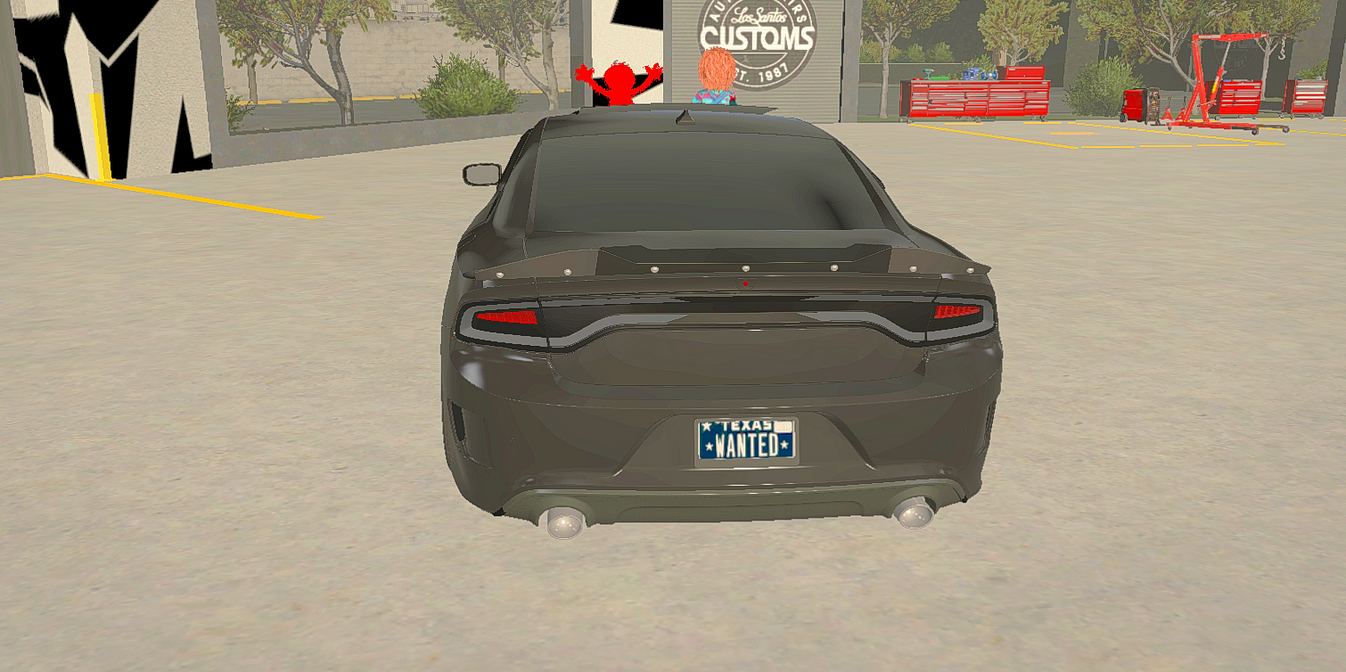 Dodge Charger SRT Hellcat | CHUCKY AND ELMO EDITION – FiveM Autos