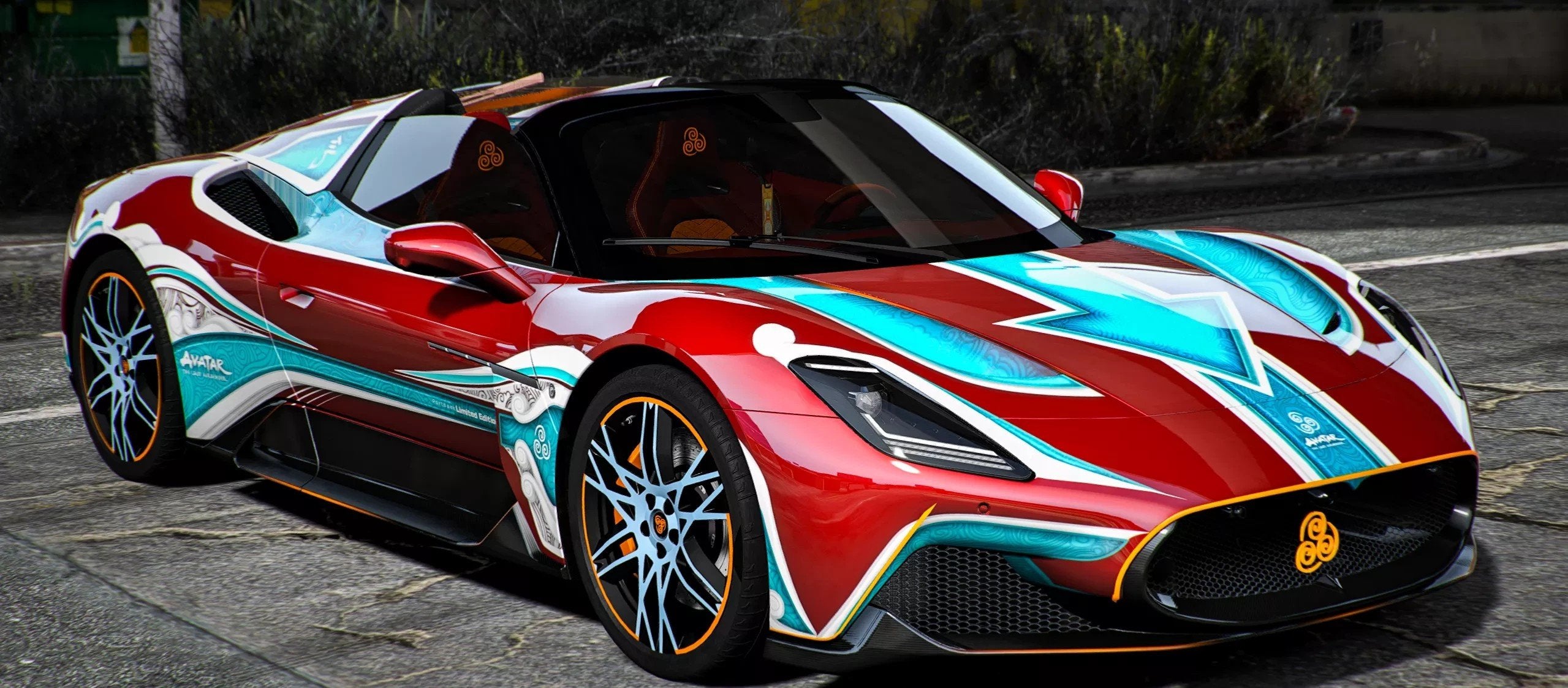 [ULTRA RARE] Custom Animated Avatar TLA Angin Maserati MC20 Cielo With ...