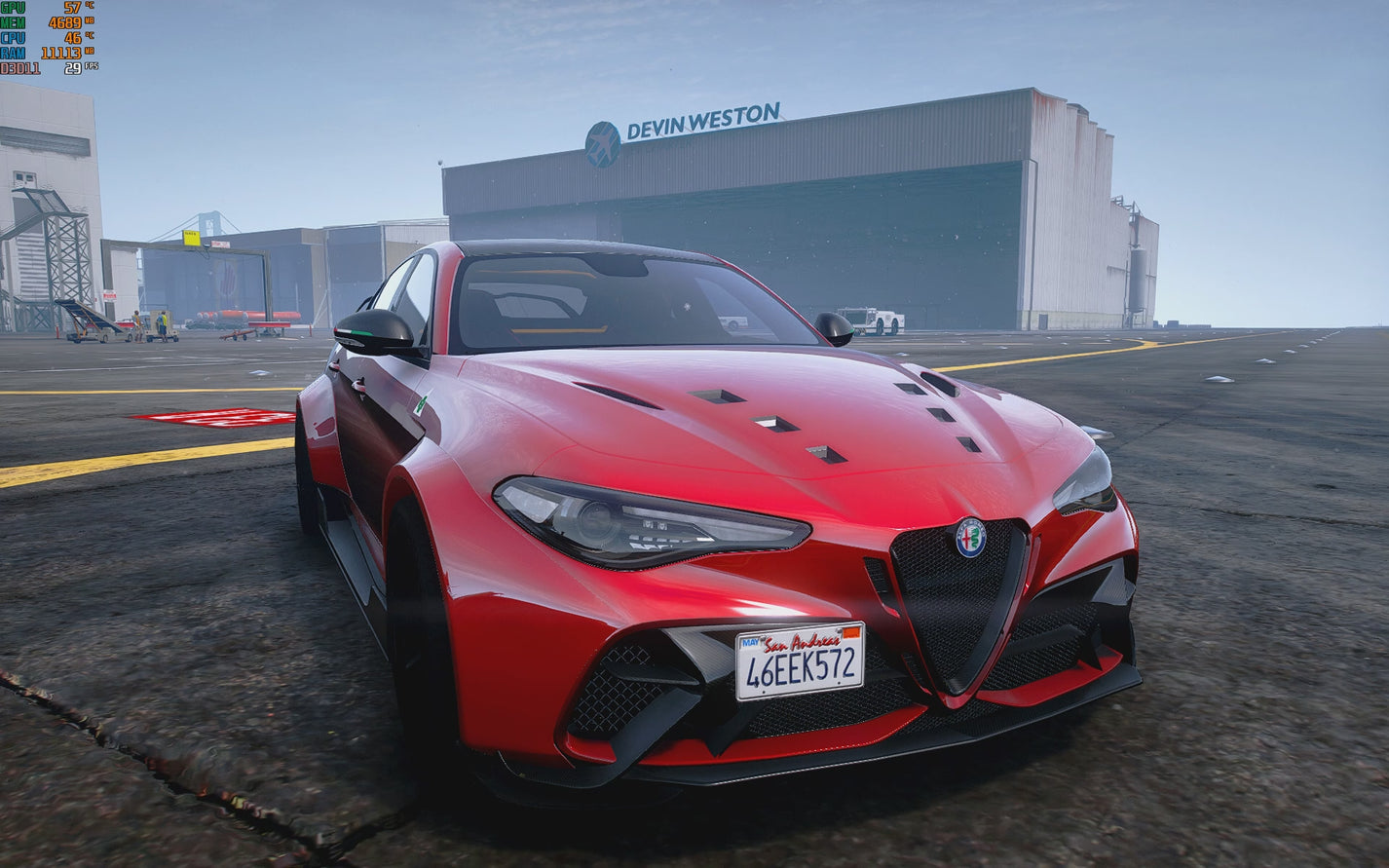 Alfa Romeo Giulia GTA Special Edition Lights – FiveM Autos