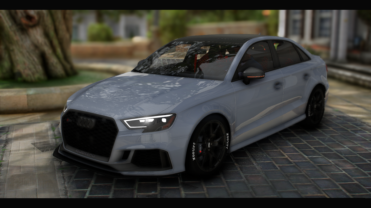 Audi RS3 Street Black – FiveM Autos
